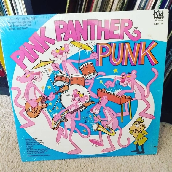Media | Pink Panther Punk 1981 Vinyl Record | Poshmark